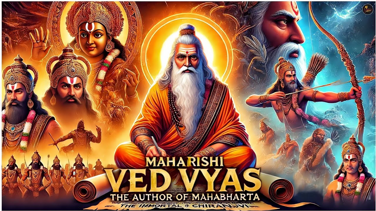 Maharishi Ved Vyas: The Author of Mahabharata & the Immortal Chiranjivi - YouTube