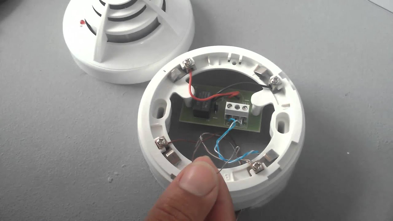 Conexión de detector Base 4 hilos COFEM a Panel DSC-1832 | Tutorial IPC ...