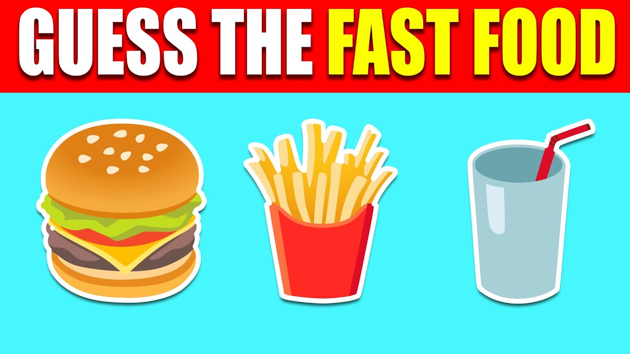 Test Your Fast Food Knowledge: Emoji Guessing Game! 🍔🍟🍕 - YouTube