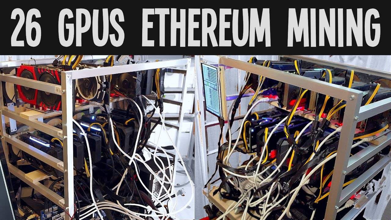 My 800MH/s Mining Farm Tour (Ethereum) - YouTube