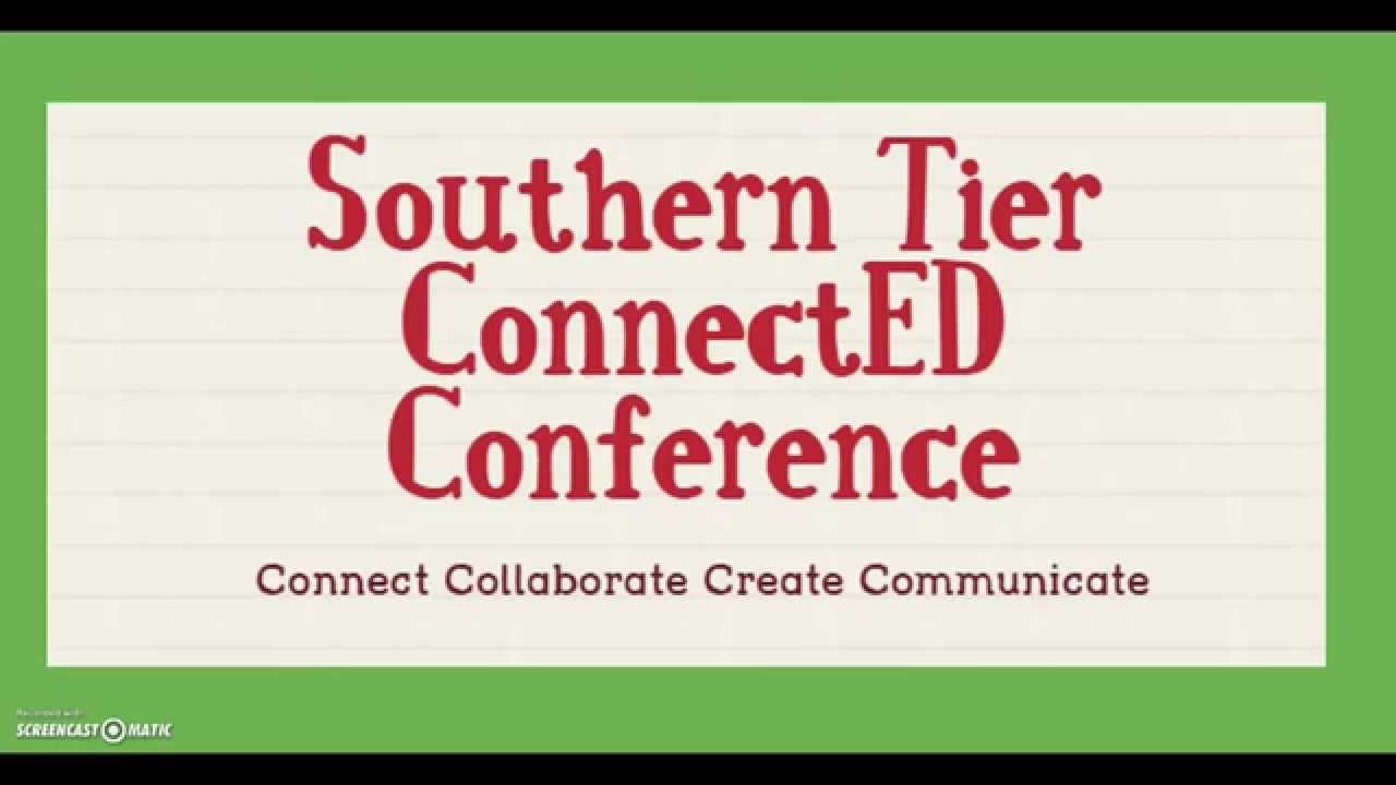 Southern Tier ConnectED 2015 - YouTube