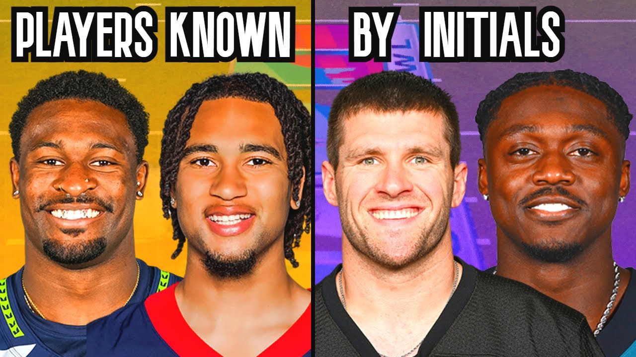 Can A Team Of Players That Are Known By Initials Win The Super Bowl ...