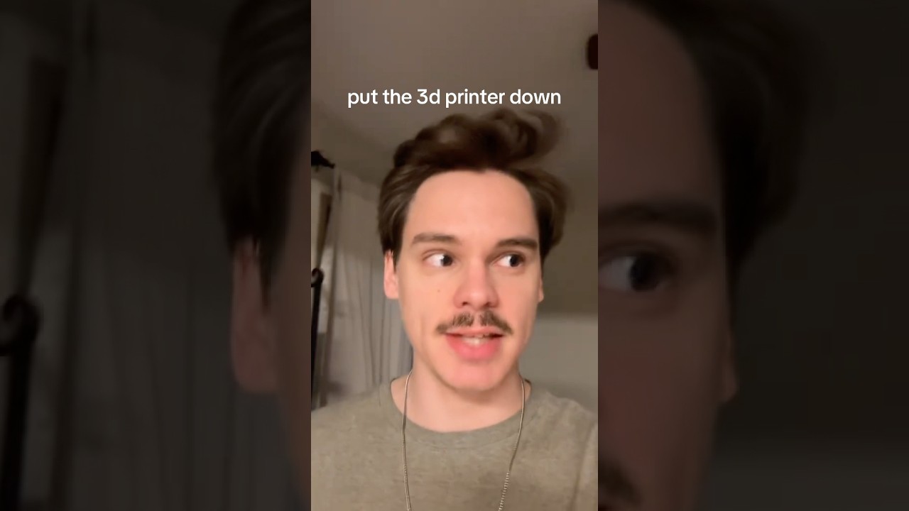 put the 3d printer down - YouTube