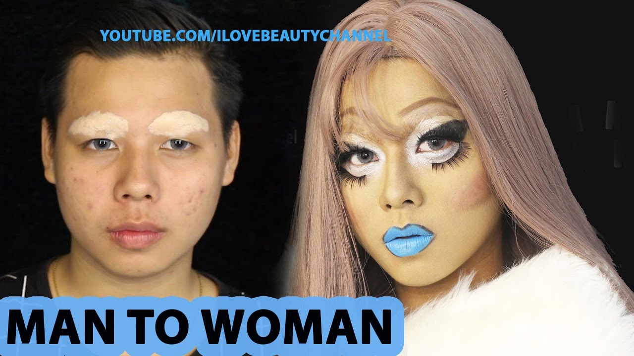 Drag Queen Makeup Tutorial - YouTube
