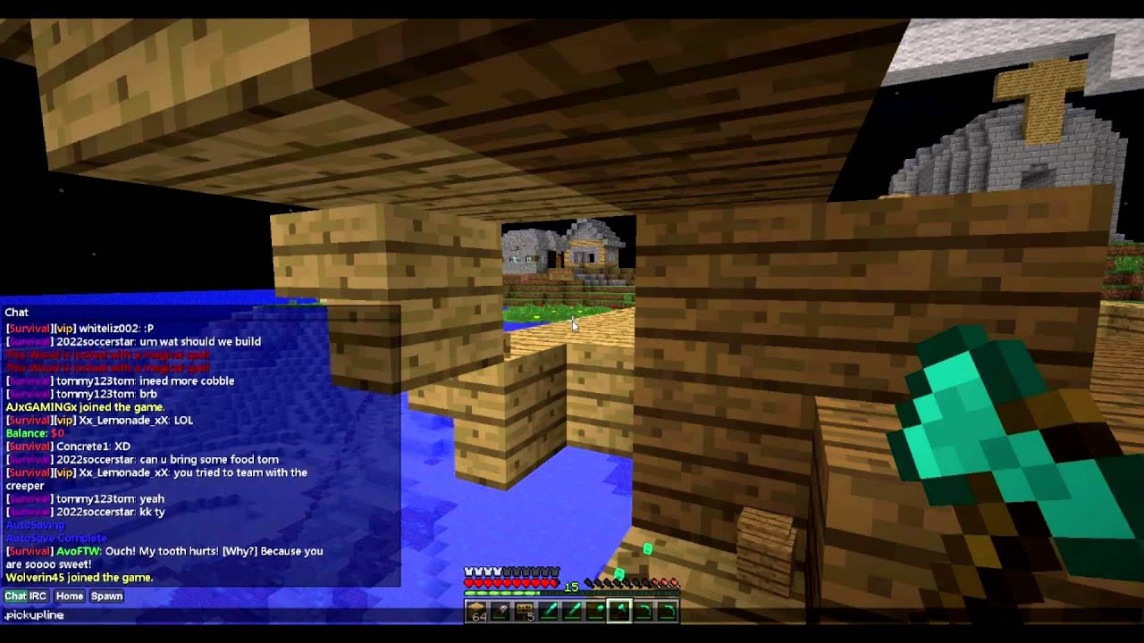 Minecraft Griefing - Block by block part 2 - YouTube