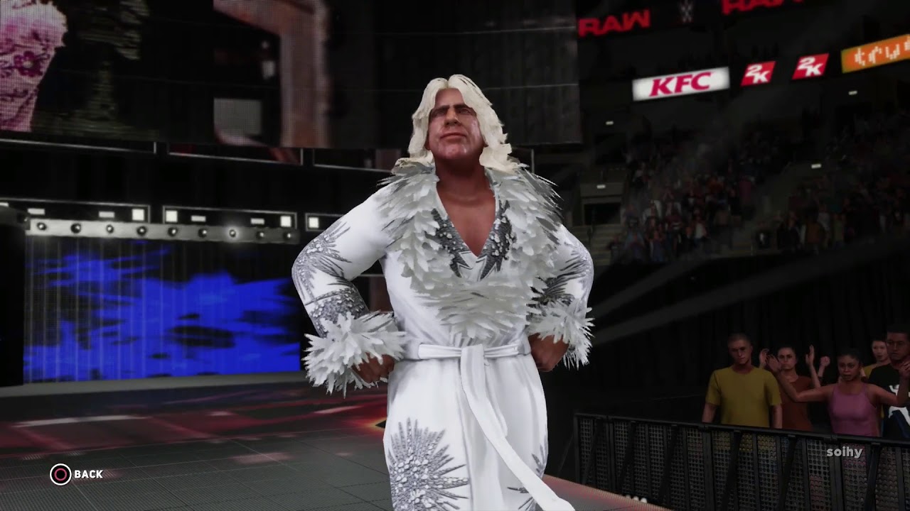 WWE 2K18 - Ric Flair '88 Entrance - YouTube