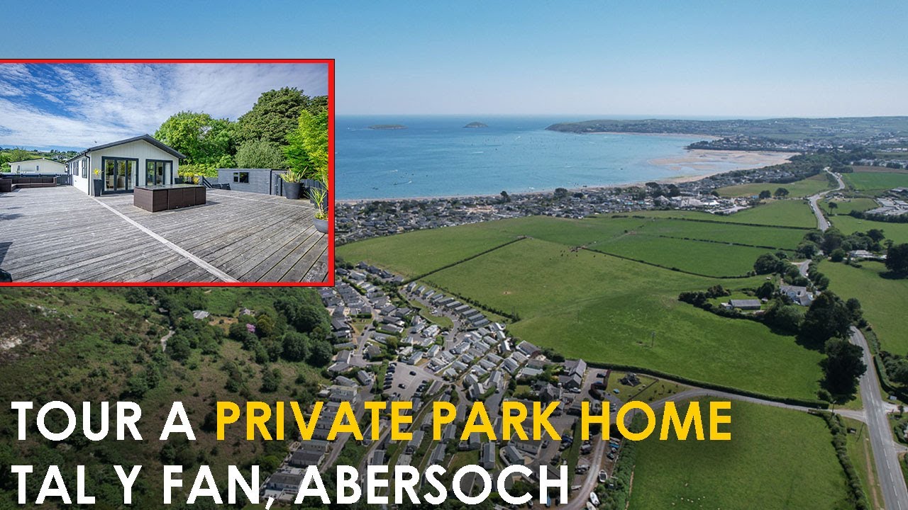 W21 Tal Y Fan, Abersoch. Immaculate park home in a seaside location ...