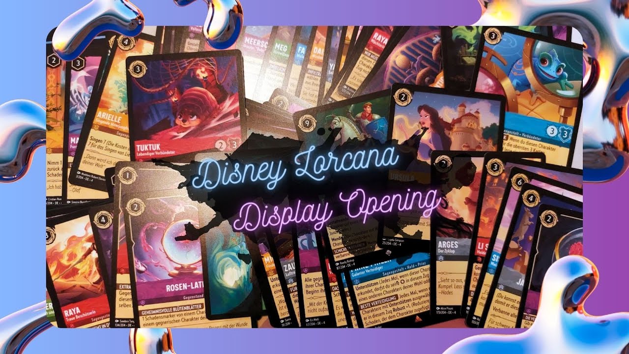 Disney Lorcana TCG 🔱 Chapter 4: Ursula's Return | 2x Display Opening [2 ...