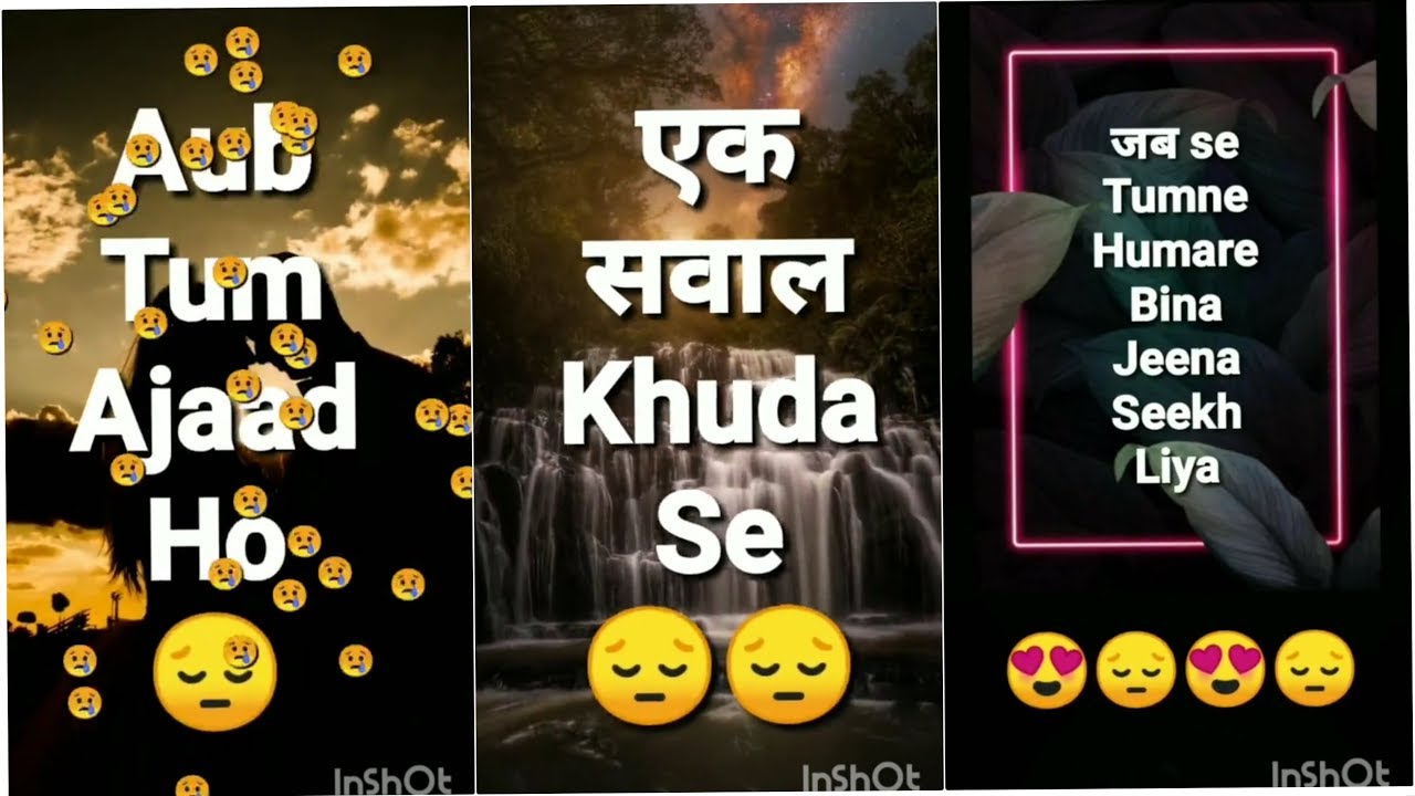 sad shayari | emotional shayari |new shayari |whatsapp status video ...