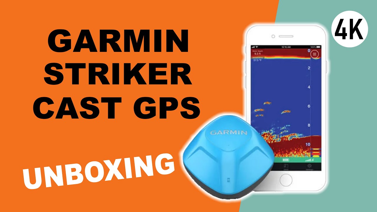 Garmin STRIKER Cast GPS Unboxing 4K (010-02246-02) - YouTube