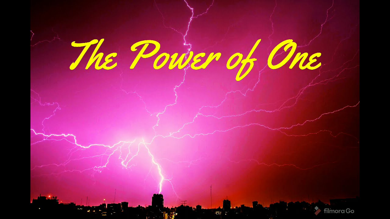 The POWER of ONE | A Motivational Video - YouTube