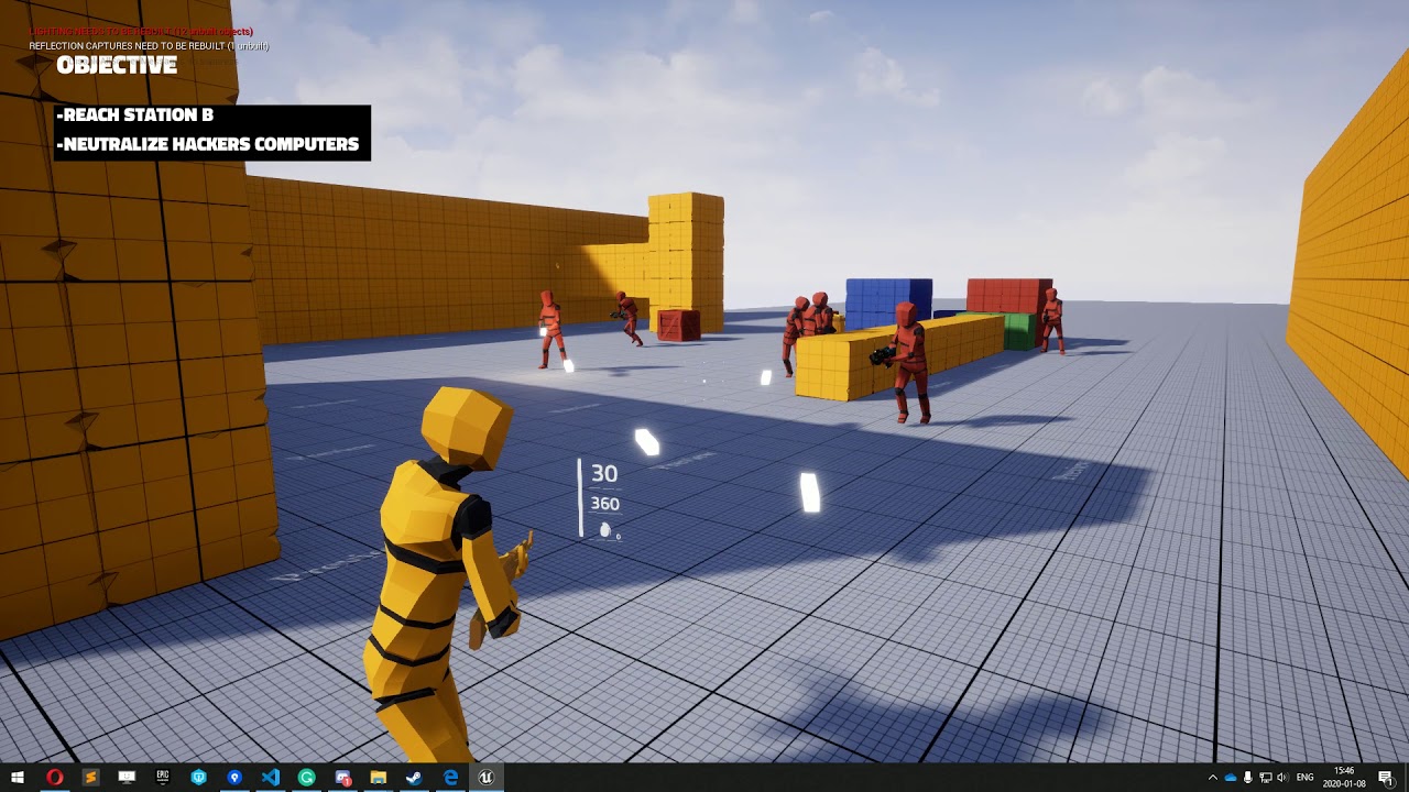 Advanced Enemy Ai Proof Of Concept Youtube
