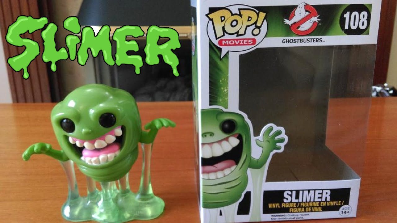 Pop! Movies - Slimer Vinyl Figure Unboxing/Review - YouTube