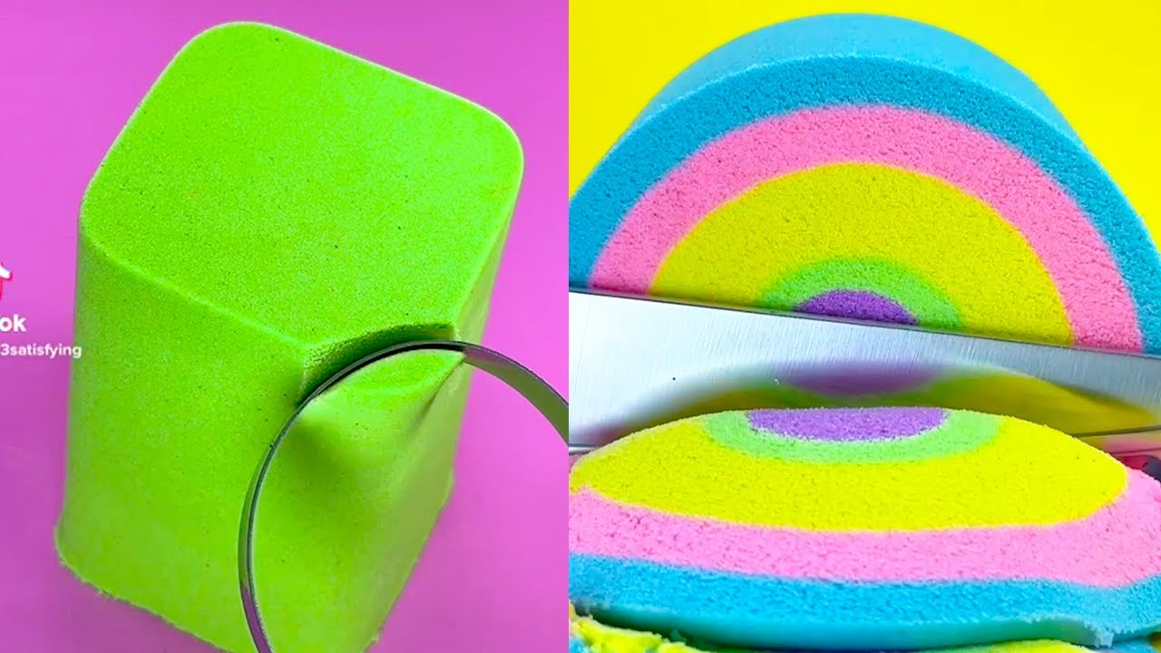 Satisfying and Relaxing Kinetic Sand ASMR Compilation #1 - YouTube