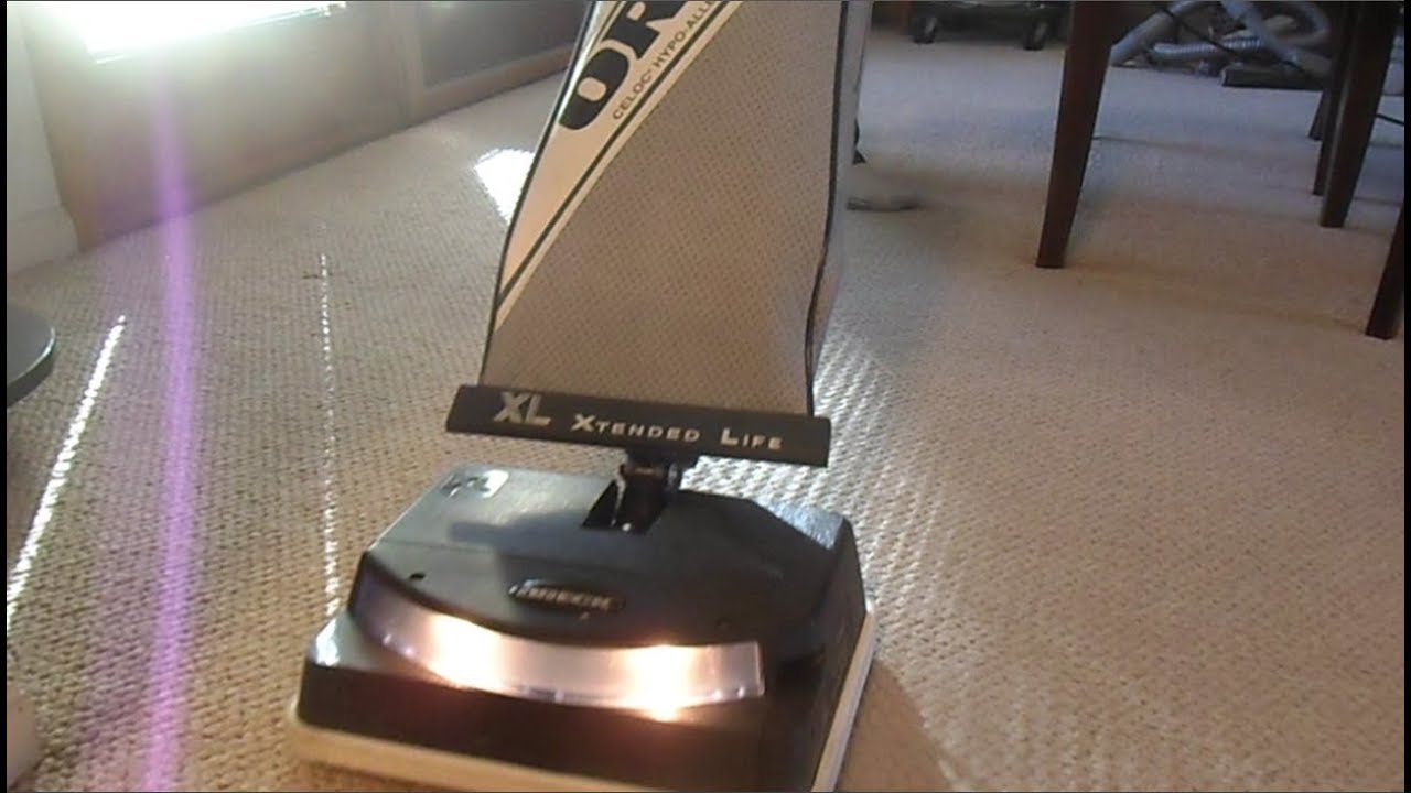 2002 Oreck XL2 (XL3800H2) Upright Vacuum Cleaner - YouTube