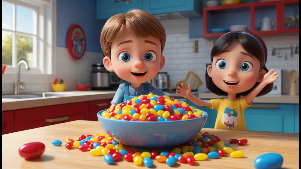 Where Did the Jelly Beans Go Rhyme Song | Popular Nursery Rhyme ...