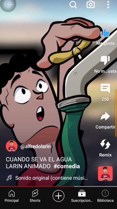 CUÁNDO SE VA EL AGUA EN LA CASA #comedia @alfredolarin - YouTube