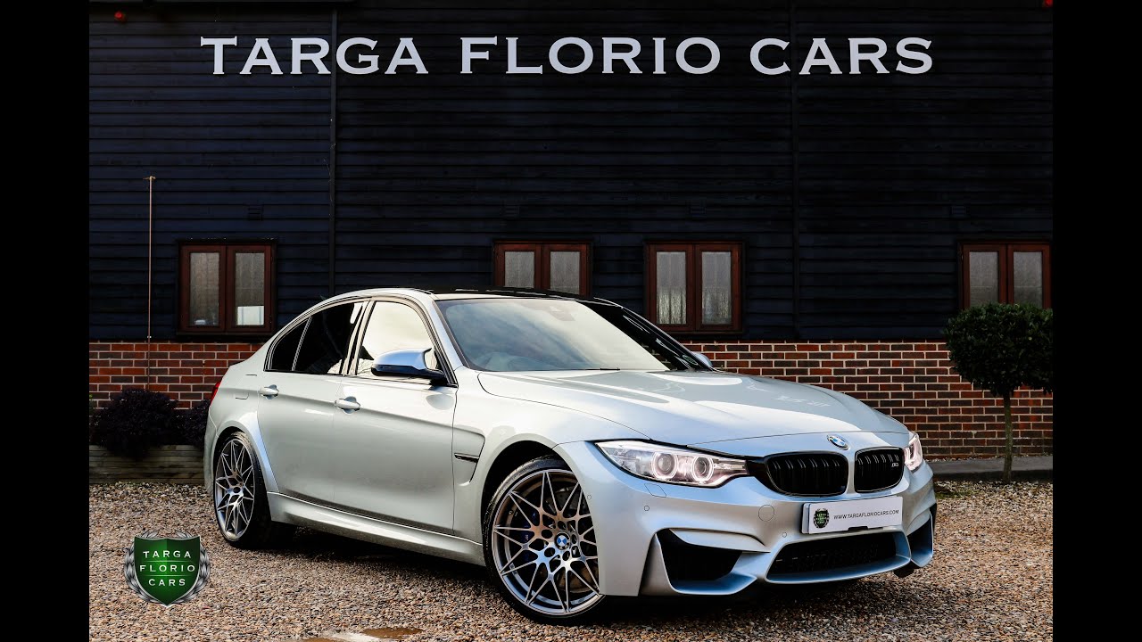 BMW M3 3.0 DCT Competition Pack Saloon in Silverstone Blue 2017 ...