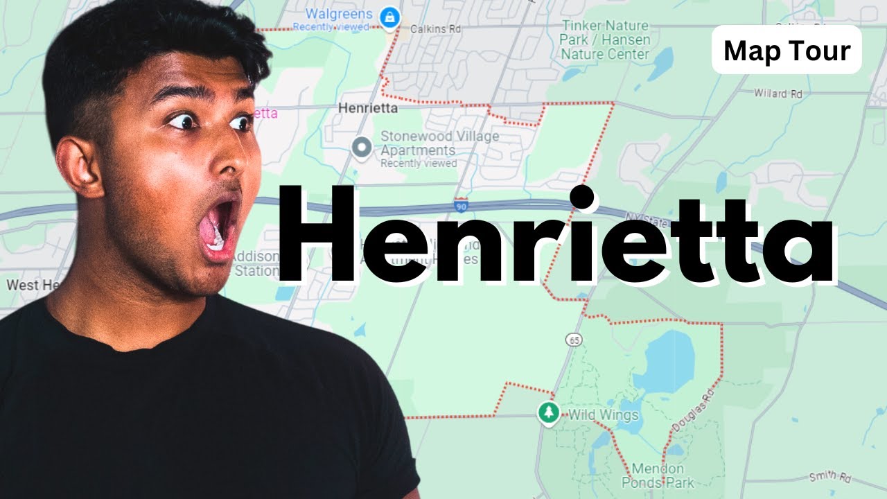 Here is WHY Henrietta Is The BEST - MAP TOUR Of Henrietta , NY - YouTube