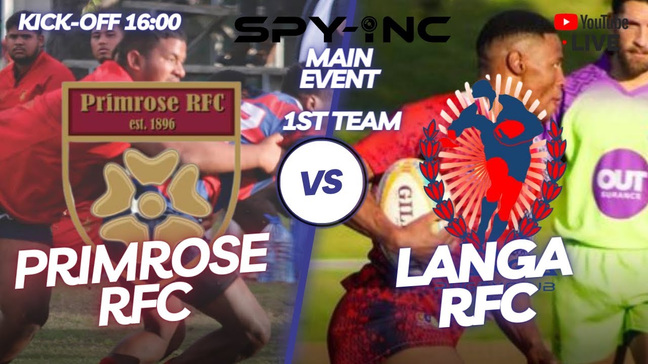 RUGBY 1ST TEAM - SUPER B League Match - Primrose RFC V Langa RFC - YouTube
