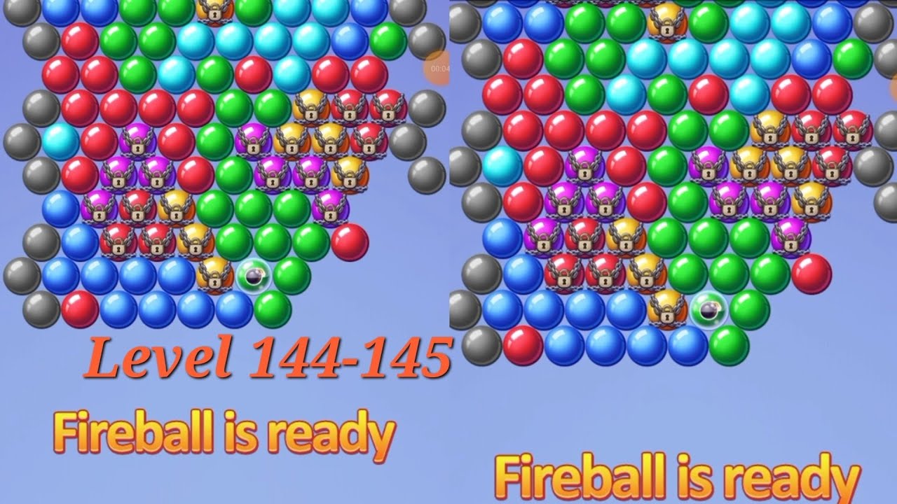 New Bubble Shooter Game Play Level 143-144 Game Play Bubble Shooter ...