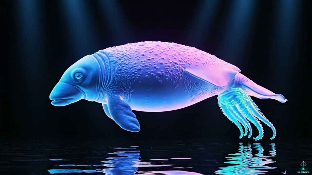 3D HOLOGRAM: HYBRID SEA CREATURES! CAN YOU GUESS THEM ALL? 🐠🧬 - YouTube