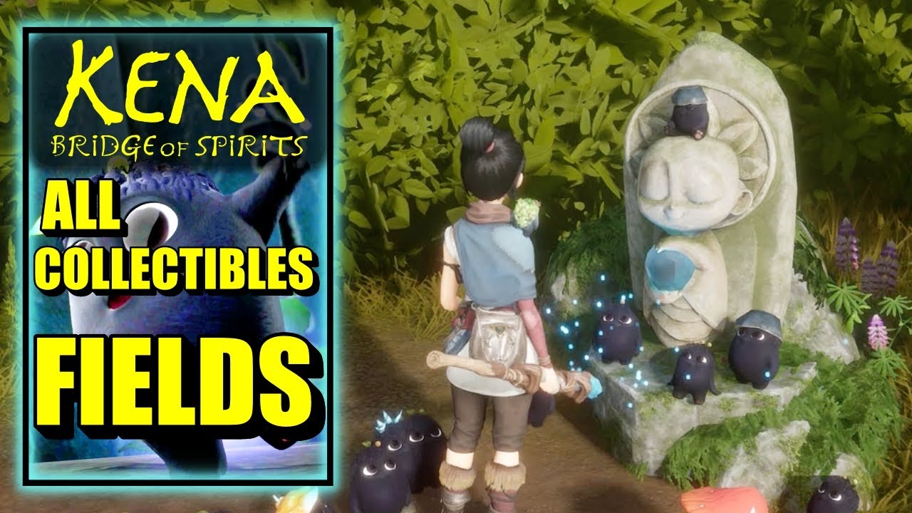 Kena Bridge of Spirits - All Collectible Locations Fields - Rot, Hats ...
