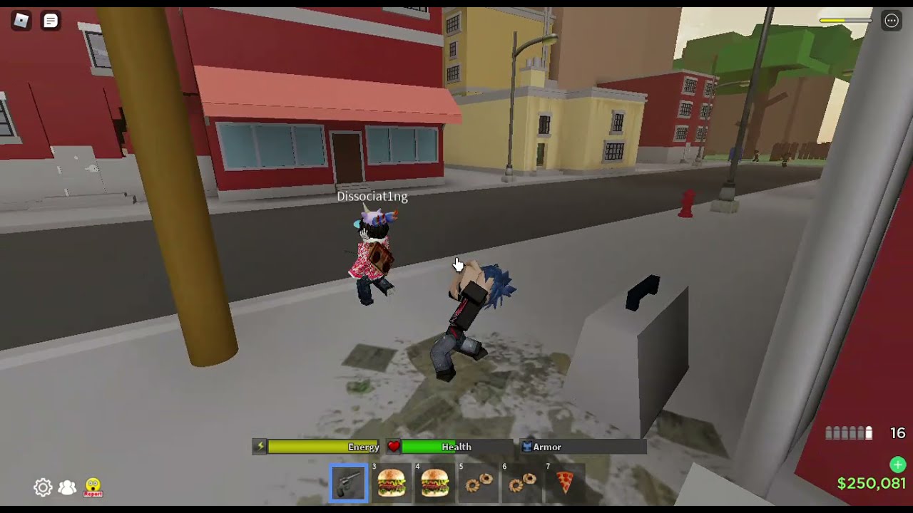 When you accidentally activate ultra instinct on Da hood - YouTube