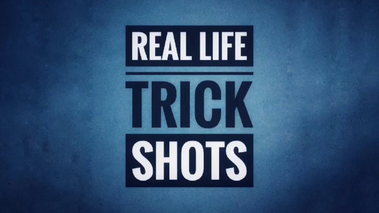 Real life trick shots part-1 - YouTube