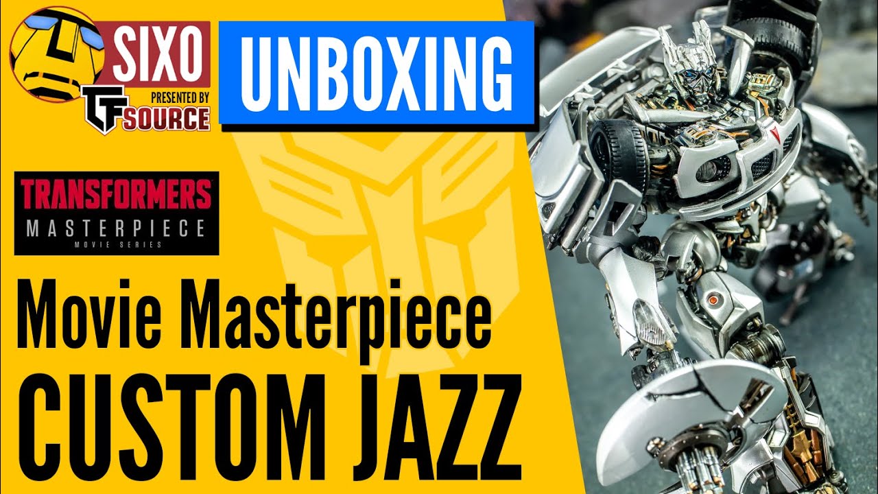 UNBOXING: Transformers Custom-Painted Movie Masterpiece MPM-9 Jazz ...