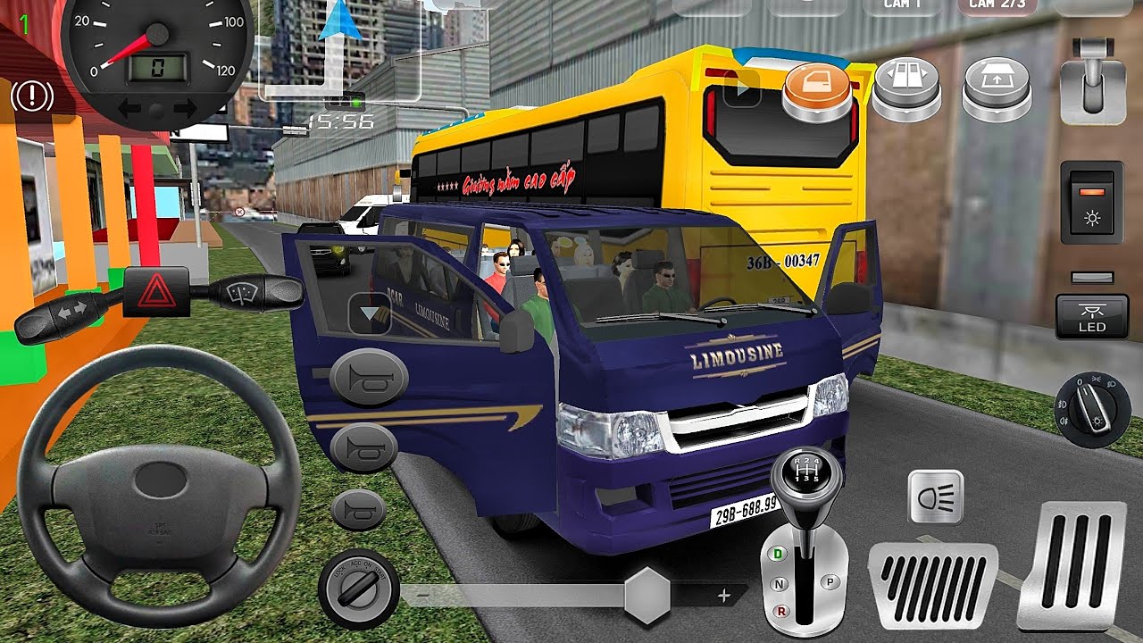 New Toyota Hiace Luxury Bus Driving - Minibus Simulator Vietnam 2025 ...