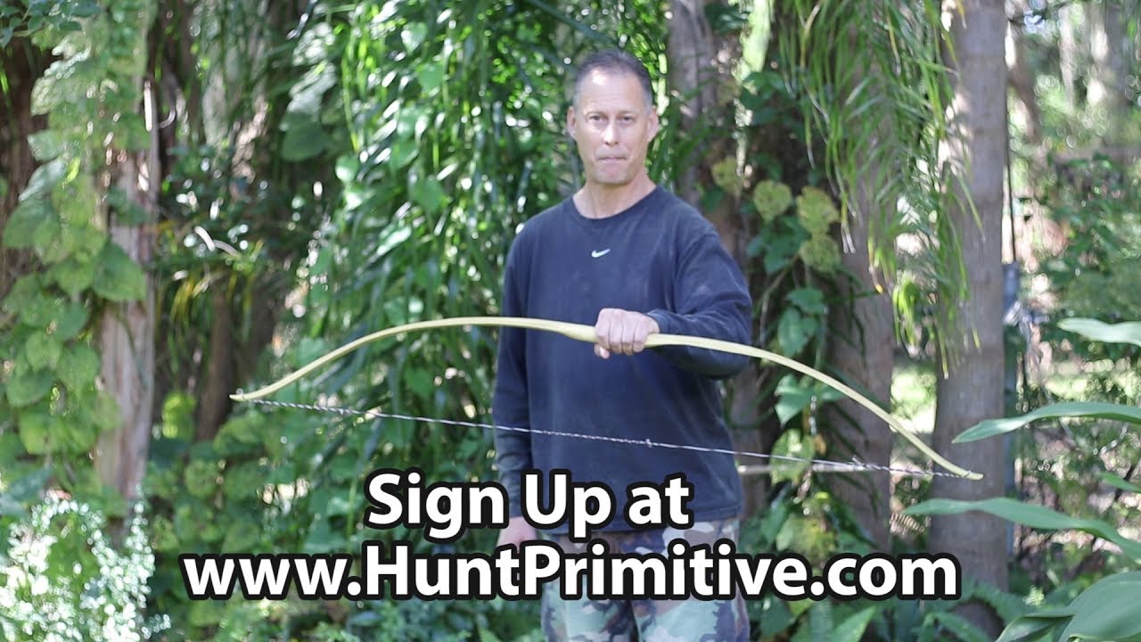 Learn how to build a bow in person. Take a class! - YouTube