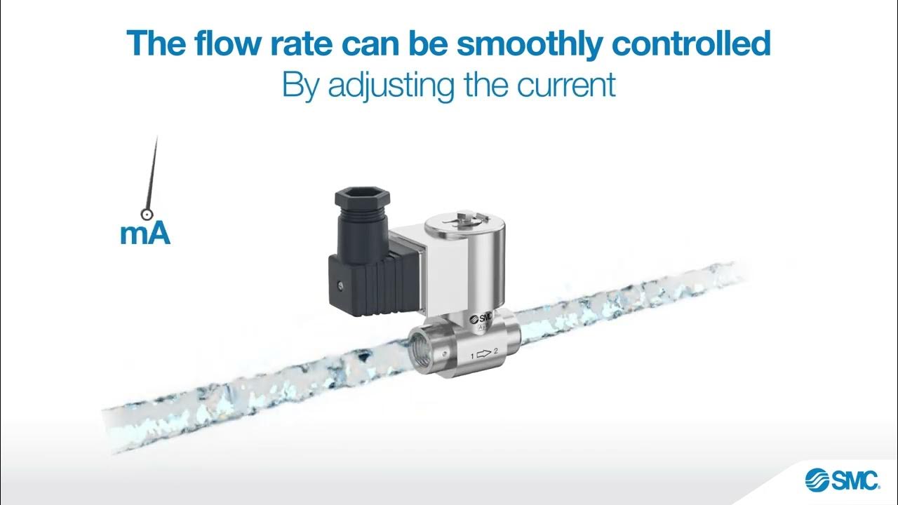 SMC JSP - Proportional Control Valve - YouTube