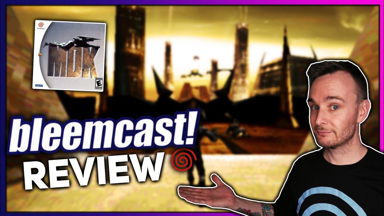 SEGA DREAMCAST BLEEMCAST REVIEW - MDK (NON-BLEEMSHELL) - YouTube