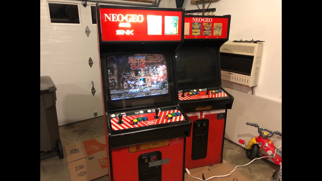 Neo Geo MVS Unpacking and Initial Setup - YouTube