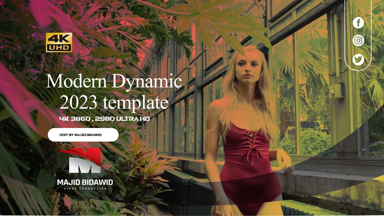 Modern Dynamic 4K template Official video - YouTube