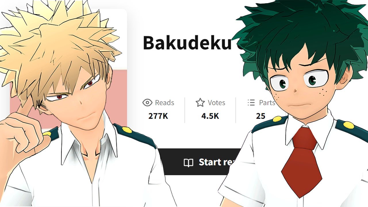 I recreated a BakuDeku fanfic in VrChat ... (mha vrchat) - YouTube