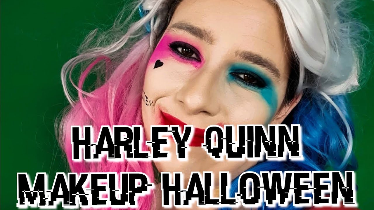 Harley Quinn Suicide Squad Makeup Halloween - Just Alessandra - YouTube