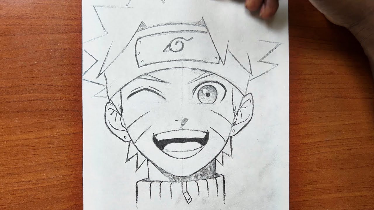 How to draw Naruto ( ALT ) step-by-step | Easy to draw - YouTube