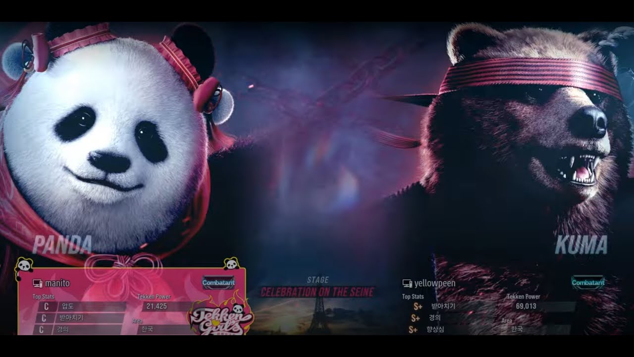 팬더 초보 브롤러 승급전(쿠마) Panda VS Kuma Brawler - YouTube