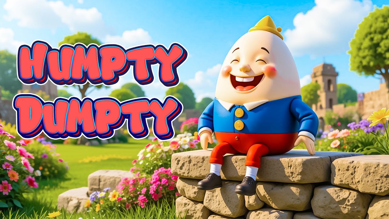 Humpty Dumpty's Heartwarming Tale | A Beautiful Poem for Kids | Poem ...