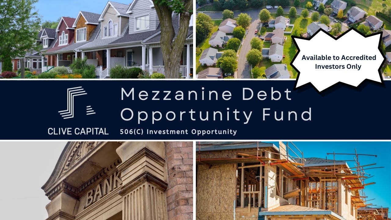 Mezzanine Debt Opportunity Fund: Investment Webinar - YouTube