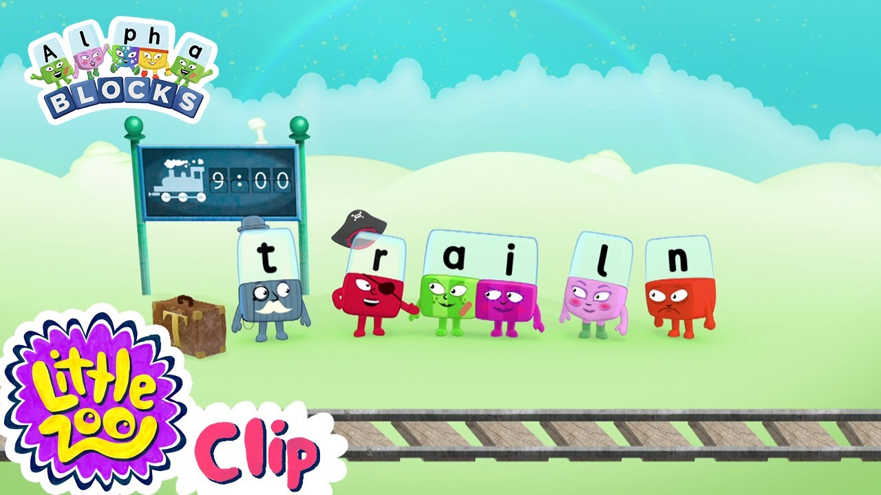 Alphablocks |Train | Episode Clip - YouTube