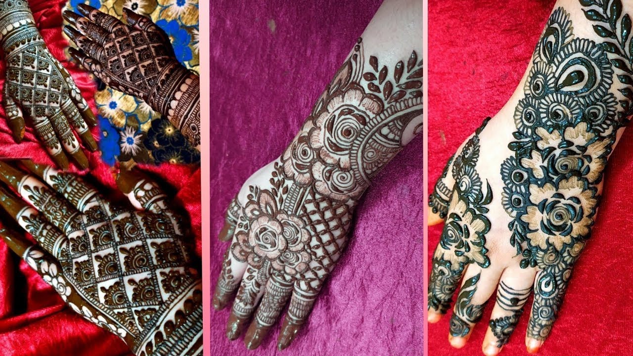 top 3 simple mehendi design for beginners by Mehndi passion of art 2 ...
