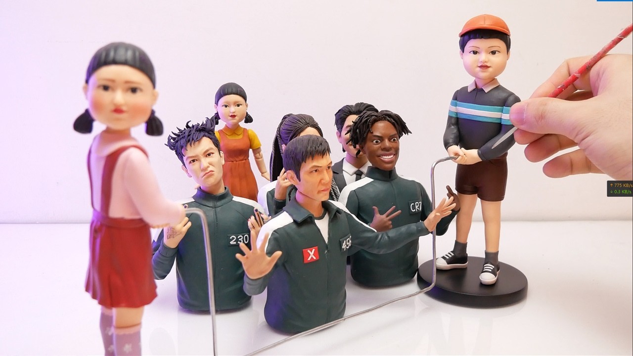 Jump Rope Squid Game Season 3: Jump Rope Game Giant Doll made with ...