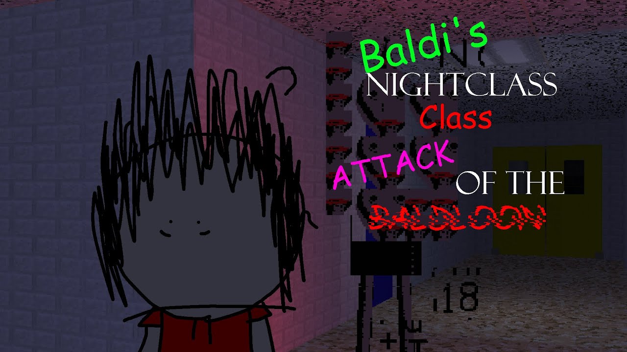 SPOOPBALLON IN BALDI'S SCHOOL!?! (Baldi Mod | The Attack Of The ...