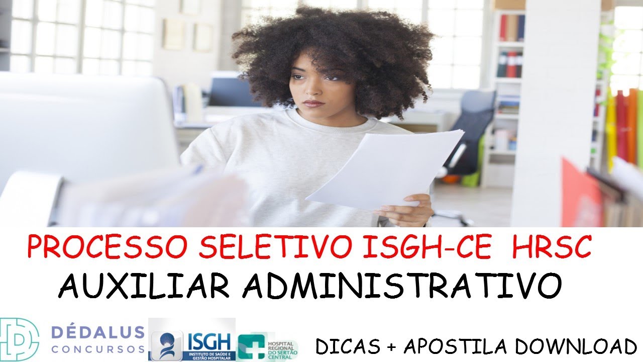 Isgh Processo Seletivo 2024 - RETOEDU