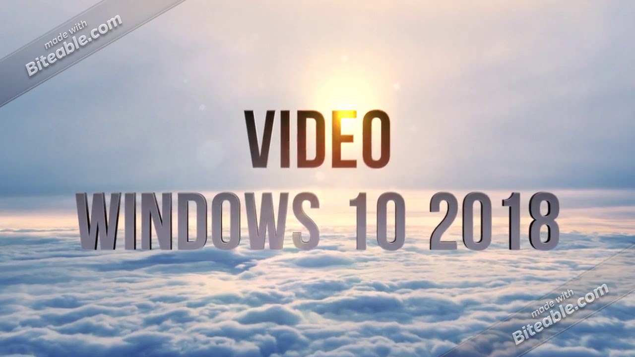 INTRO windows 10 - YouTube