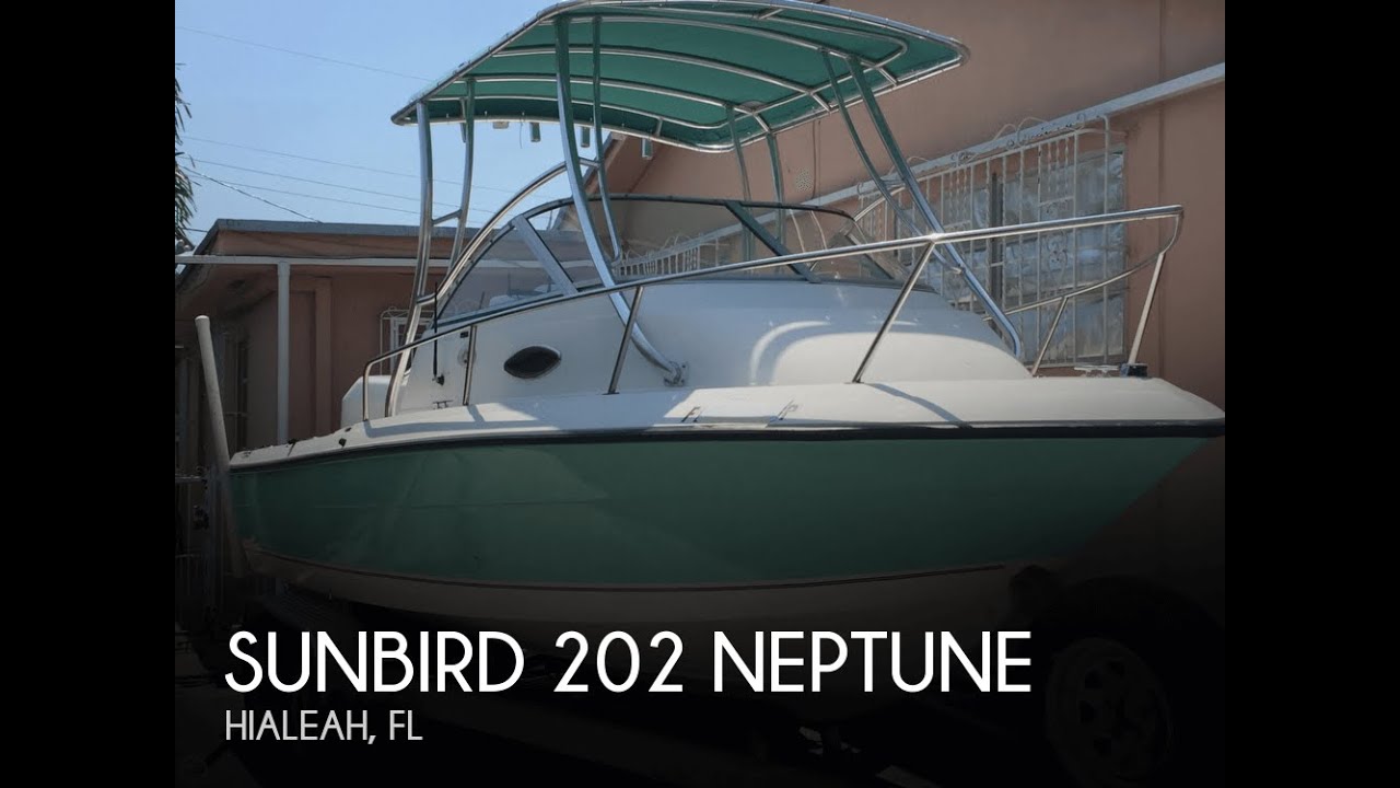 [UNAVAILABLE] Used 1993 Sunbird 202 Neptune in Hialeah, Florida - YouTube