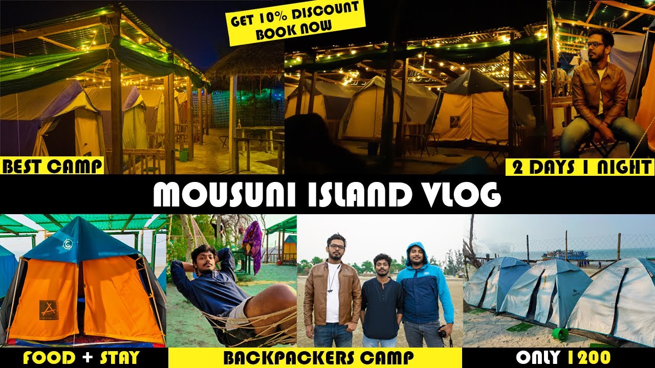 Two Day One Night in Mousuni Island II Best Camp,Tent & Food II Mousuni ...